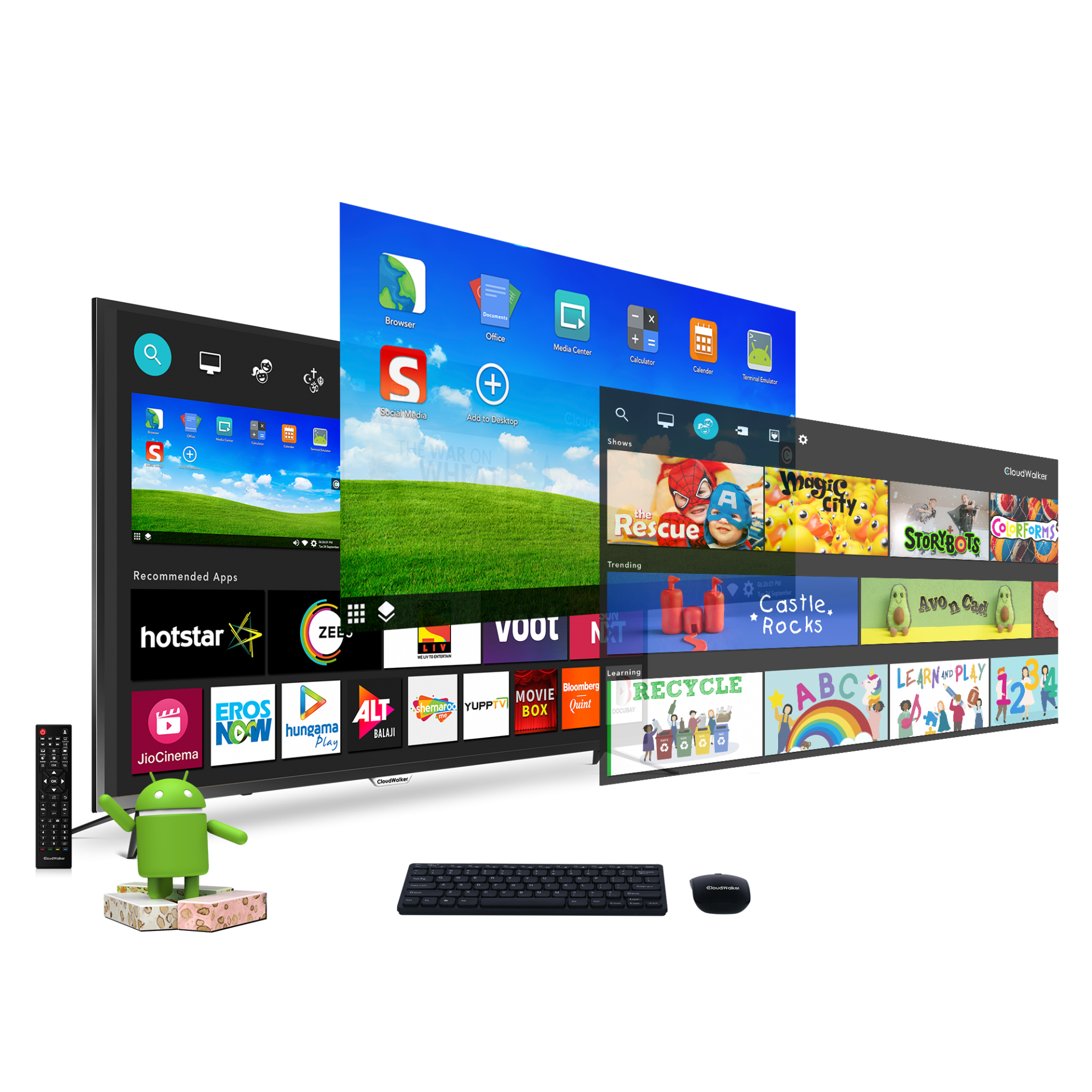 CloudWalker Launches 4K LED SMART SCREENS On Amazon Starting From ...